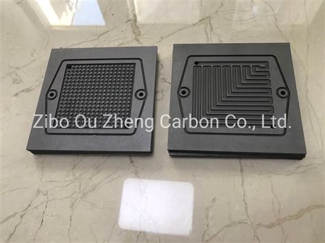 High Density Customized Graphite Fuel Cell Plates Bipolar Graphite
