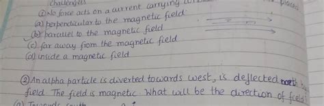 No Force Acts On A Current Carrying Filo