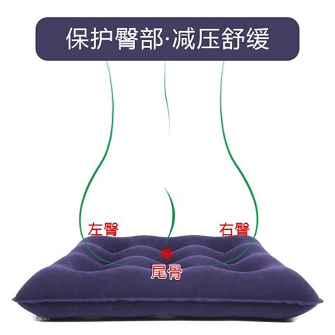 Hip Anti Pressure Sore Square Seat Cushion Hemorrh Grandado