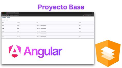 Cómo Crear Una Tabla Reutilizable Con Angular Material Y Angular 18 Base Youtube