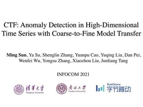 Ctf Anomaly Detection In High Dimensional Time Series With Coarse To