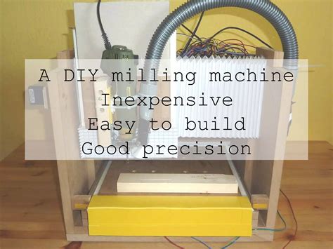 The Making Of A DIY CNC Milling Machine PPT Woodworking Arts And Crafts