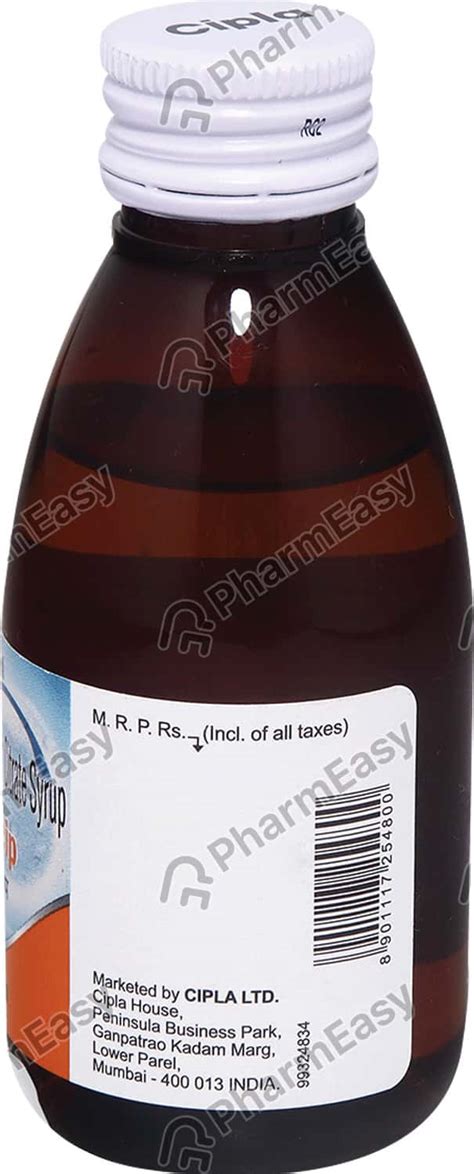 Alkacip 153 Gm5ml Syrup 100 Uses Side Effects Price And Dosage