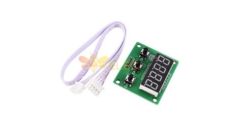 5pcs Four Digital Tube Led Display Module Tm1650 With Button Scanning Module 4 Wire Driver I2c