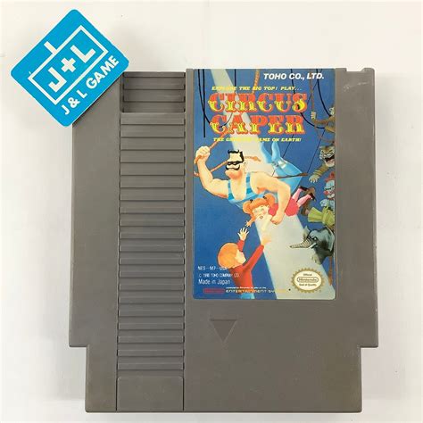 Circus Caper Nes Nintendo Entertainment System Pre Owned Jandl Game