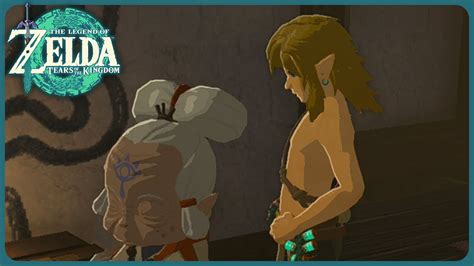 Impa Reacts To Half Naked Link Zelda Tears Of The Kingdom Youtube