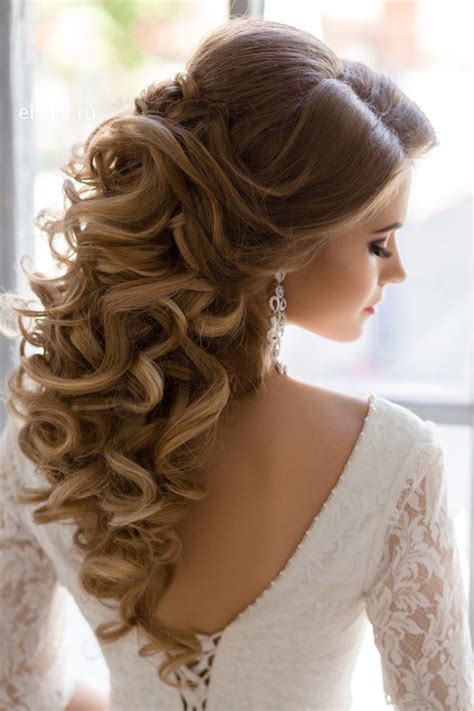 10 Gorgeous Half Up Half Down Wedding Hairstyles