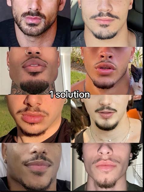 Moustache Goatee Combo