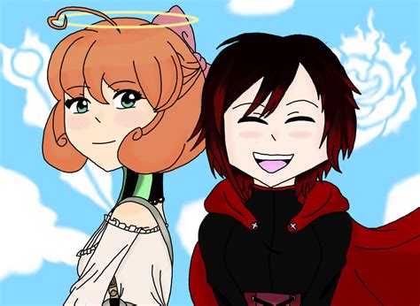 Rwby Penny Polendina And Ruby Rose By Xxravenaixx On Deviantart