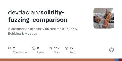 github devdacian solidity fuzzing comparison a comparison of solidity fuzzing tools foundry