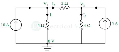 Nodal Analysis Explanation And Examples Electrical Vani