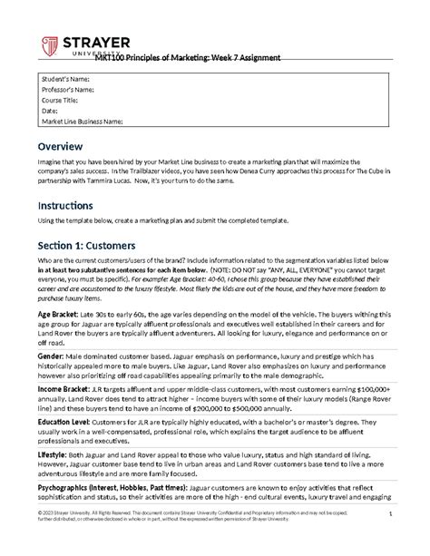 Mkt100 Week 7 Assignment Gladys Hammond Mkt100 Principles Of