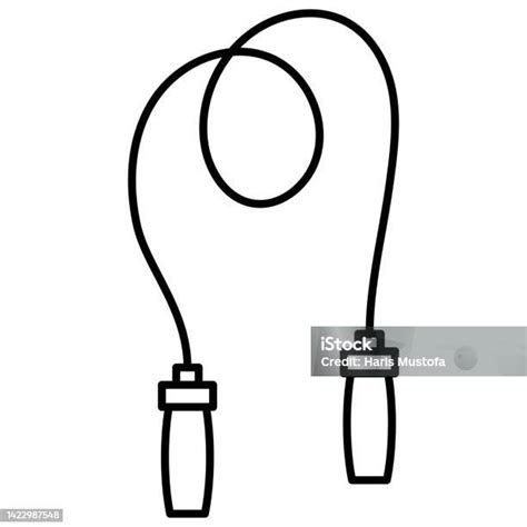 로프 라인 아트 아이콘 디자인 템플릿 벡터 일러스트 레이 션 0명에 대한 스톡 벡터 아트 및 기타 이미지 0명 등정 디자인 Istock