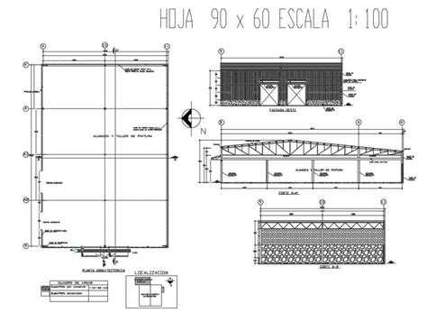 2d Construction Block Of Roofing Block Plan And Section Layout File In Dwg Format