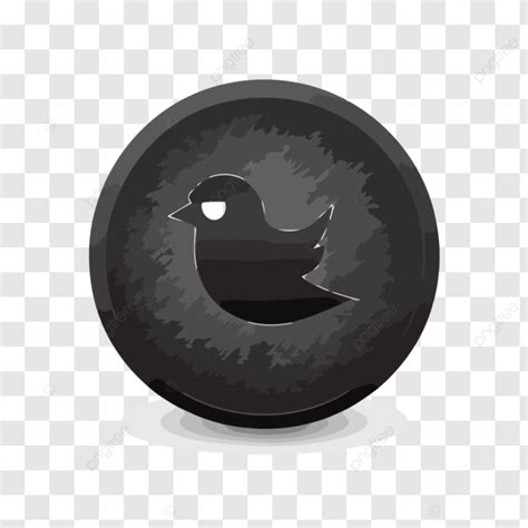 트위터 아이콘 배지 디자인 벡터 흰색 바탕에 트위터의 단순한 검은색 아이콘 그림자 없음 작은 프레임 중앙 Png 일러스트 및 벡터 에 대한 무료 다운로드 Pngtree