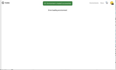 Codex Error Loading Environment Coding With Chatgpt Openai