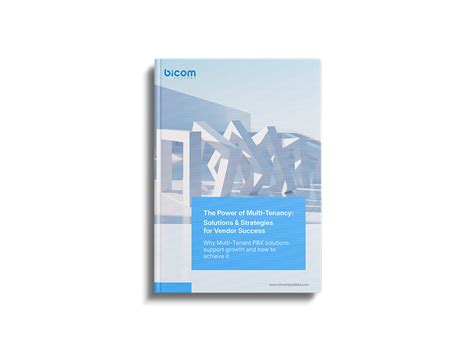 The Power Of Multi Tenancy Bicom Systems