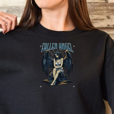 Fallen Angel Sweatshirt Etsy