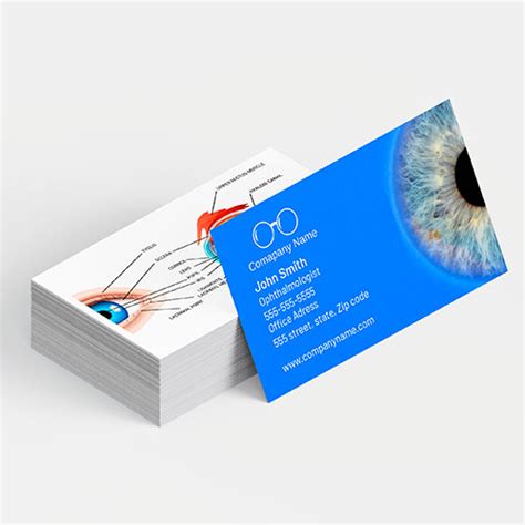 Optometry Business Cards