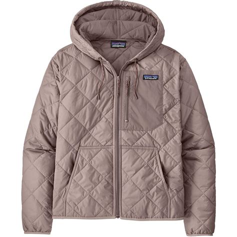 Patagonia Diamond Quilted Bomber Insulated Hoody Womens