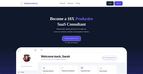 Getgenerative Ai And 3 Other Ai Alternatives For Business Proposals