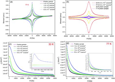 Results Obtained By Mpms Measurement A The Hysteresis Loops M H Of
