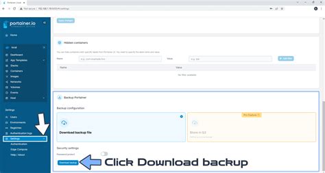 Synology How To Backup Portainer Marius Hosting