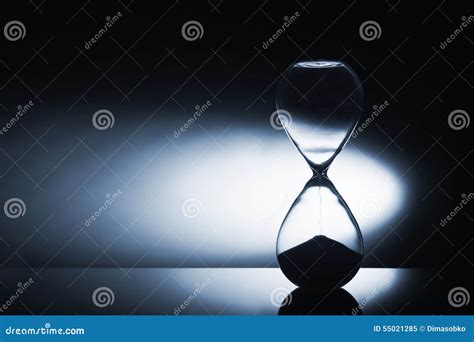 Hourglass Clock Stock Image Image Of Action Retro Sandglass 55021285