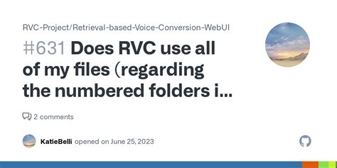 Does Rvc Use All Of My Files Regarding The Numbered Folders In The Log Path · Issue 631