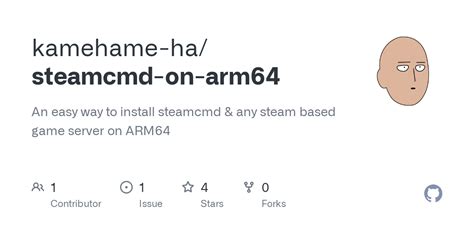 github kamehame ha steamcmd on arm64 an easy way to install steamcmd