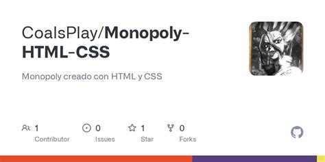 Github Coalsplaymonopoly Html Css Monopoly Creado Con Html Y Css