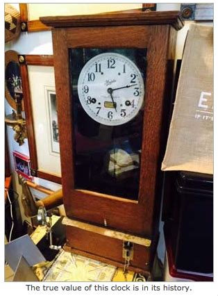 Time Clock By Simplex Time Recorder Co Elizabeth Appraisals