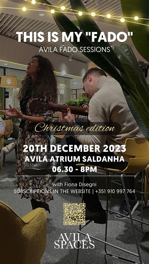 This Is My Fado Avila Fado Session Events