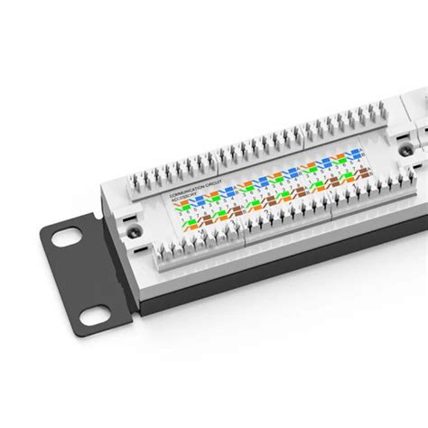 Hot Style UTP Patch Panel Port CAT Connector With Keystone Jack UTP Patch Panel And
