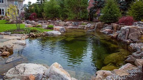 Recreational Ponds Large Natural Pond Aquascape