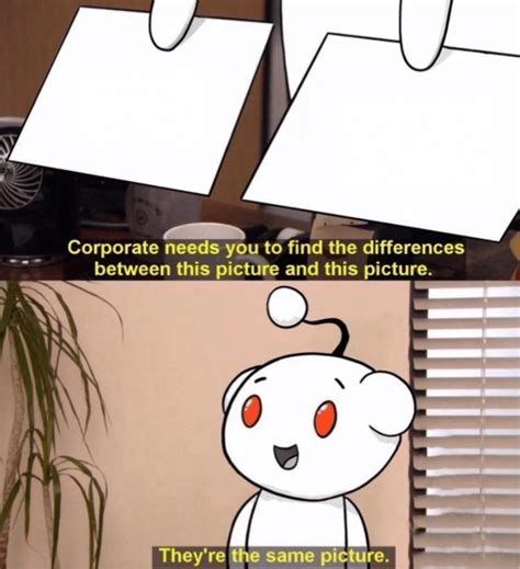 Corporate Needs You To Find The Difference Template
