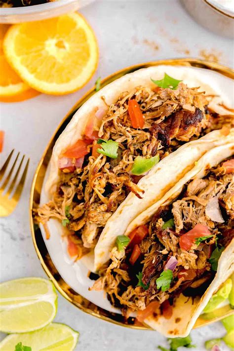 Pork Carnitas Street Tacos Table For Two® By Julie Chiou