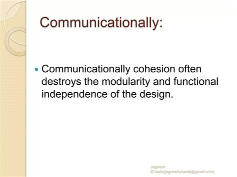 Cohesion And Coupling Pptx