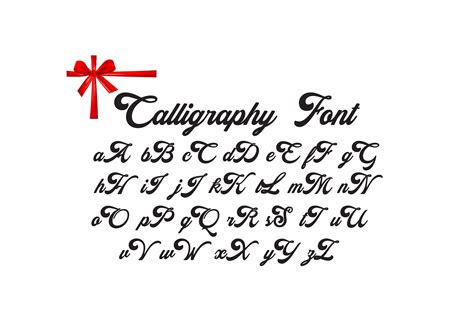 CURSIVE FONT SVG Instant Download Alphabet Svg Digital Etsy