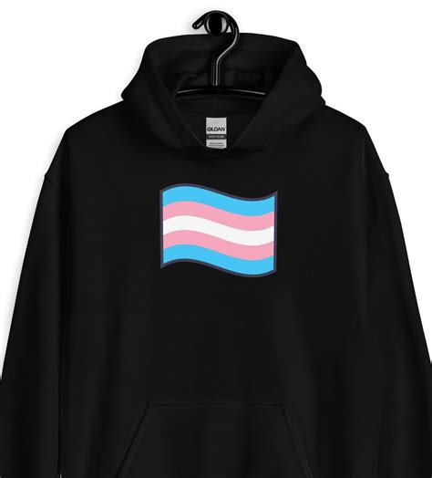 Transgender Flag Hoodie Pride Hooded Sweatshirt Pride Month Hoodie