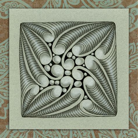 Time For Tangling Todays Tangle Mooka Window Grilles