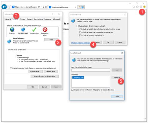 Error Browser Version Is Not Supported Templafy One Help Center
