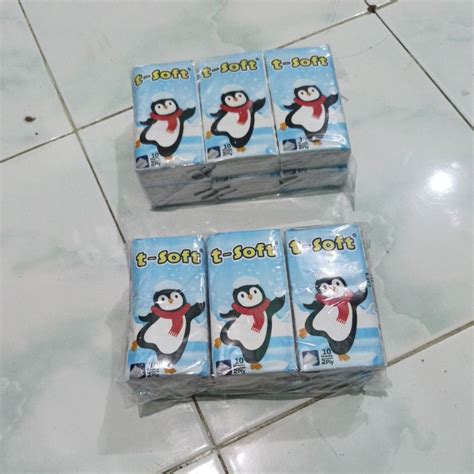 Jual Tisu Pocket Tisu Saku T Soft Isi 6 Pack Shopee Indonesia