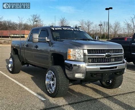 2008 Chevrolet Silverado 2500 Hd With 22x14 76 Hostile Havoc And 35 12