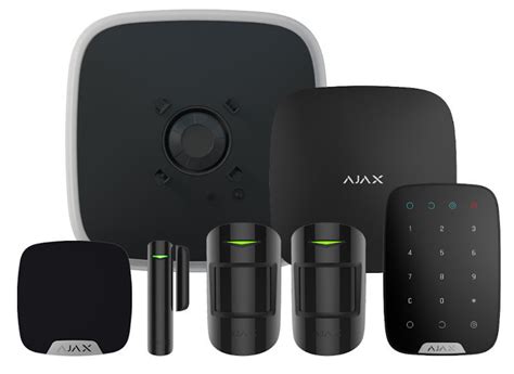 AJAX Kit3 Hub2 2G MP DD House Keypad BK From Alltrade