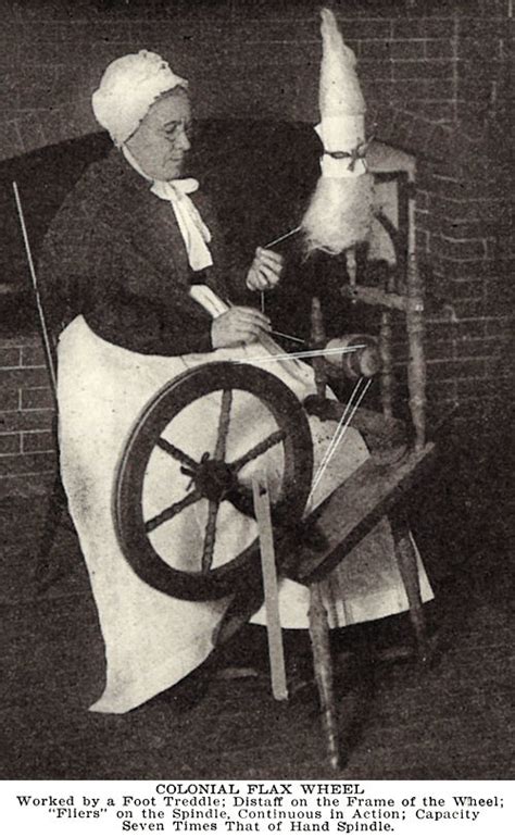 Spinning Wheel Distaff