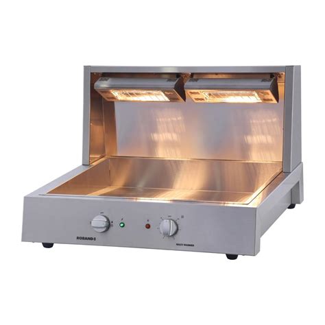 Roband Chip Warmer Mw20cw With Sloped Tray For Chips Fy968 Buy Online At Nisbets