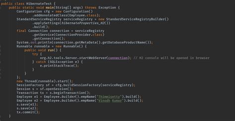 Hibernate With In Memoryh2 Database By Vinodh Thimmisetty Medium