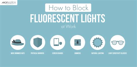 6 Ways To Block Fluorescent Lights At Work And 1 Way Not To