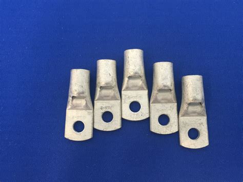 Lot Of 5 T And B Ms20659 113 Terminal Lug 4 Awg 1 4 Hole Ebay